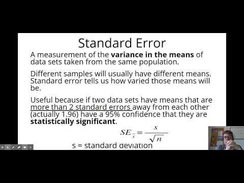 Standard Error of the Mean (How to calculate and how to use it)