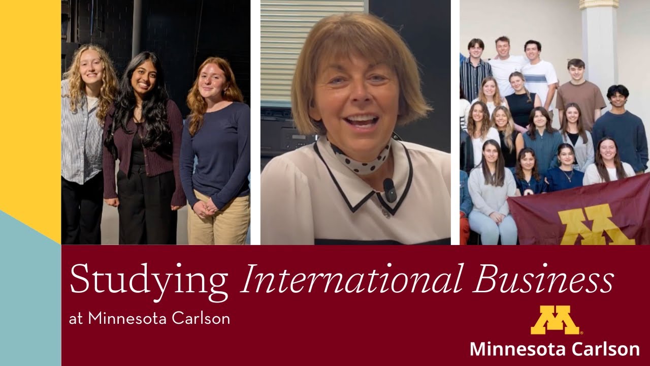 Studying International Business at Minnesota Carlson