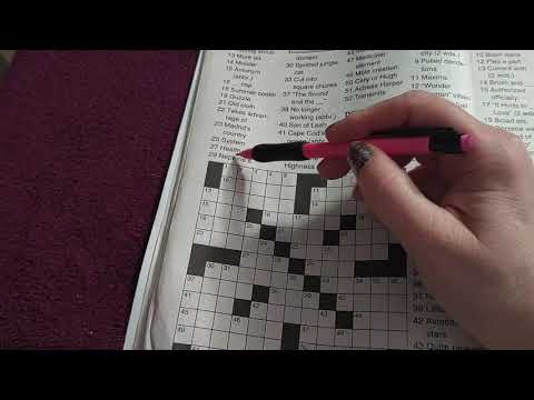 Increase your brain power do Crossword Puzzles
