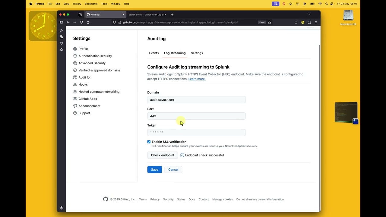 github-enterprise-setup-audit-log-stream
