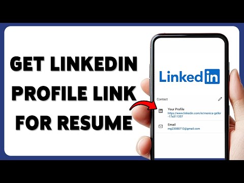 How To Get LinkedIn Profile Link For Resume 2025 | Share Your Professional Profile