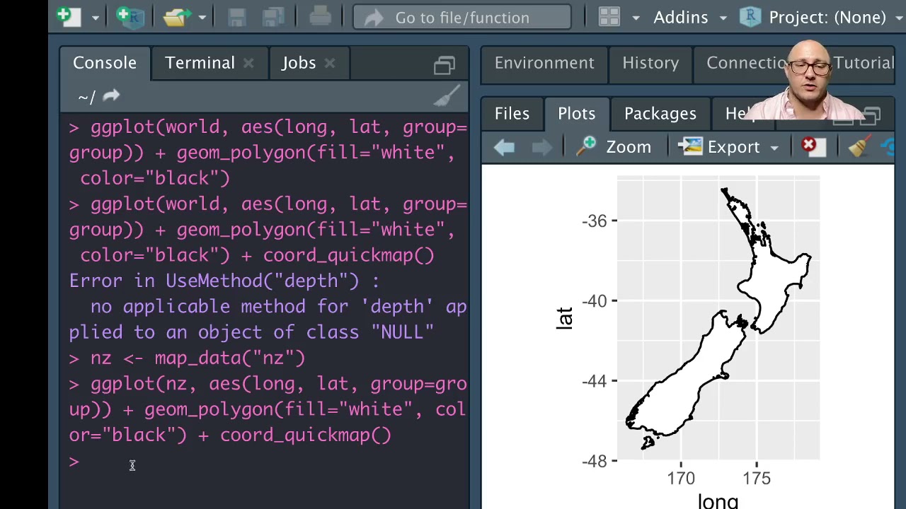 Data Visualization with R: Coordinate Systems and Layered Grammar of Graphics
