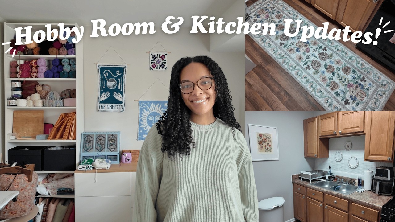 Hobby Room & Kitchen Updates!