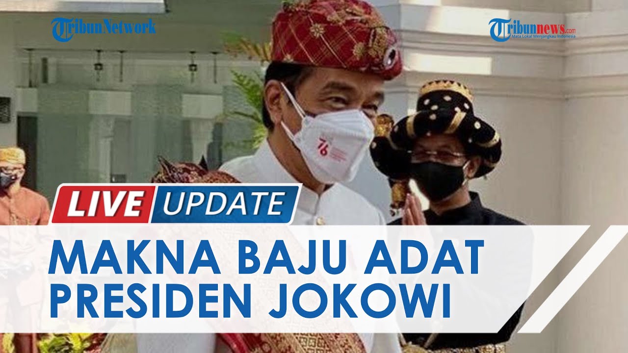 Makna Baju Adat Ntt Yang Dikenakan Jokowi Di Hut Ke 7