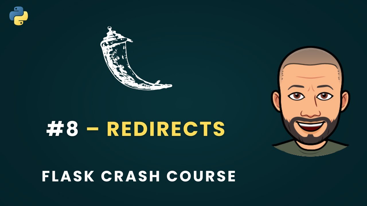 Flask Python Crash Course – #8 Redirects & URL Building