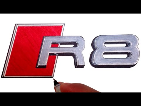 How to Draw the Audi R8 Logo – Laura Syrus
