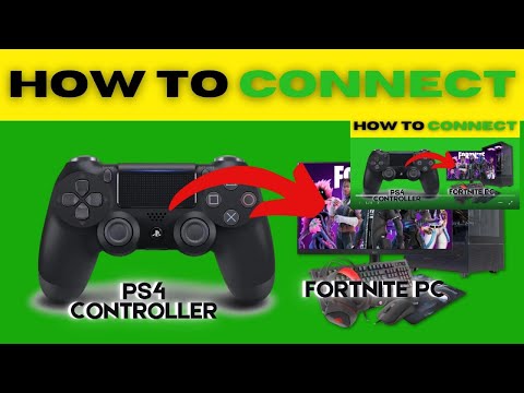 How To Connect PS4 Controller to Fortnite PC Bluetooth (NEW)(2025)