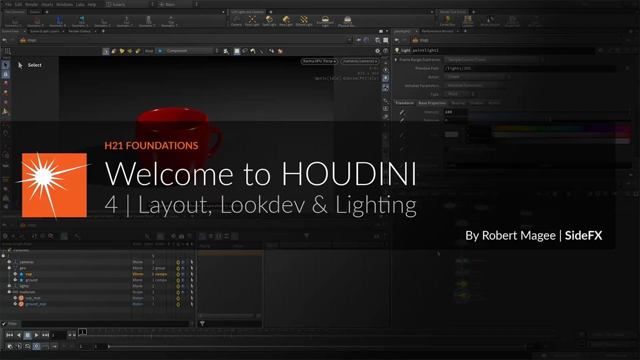 H21 Foundations | Welcome 4 | Layout, Lookdev & Lighting