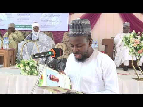 Mohamed Yassin Abdulmumi representing The Chairman of the event, Dr Wale Adul Rauf Babalakin SAN,