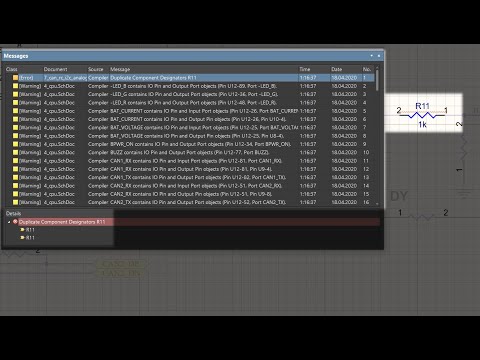 Searching for Errors | Art of Schematic | Video Tutorials | Learn ...