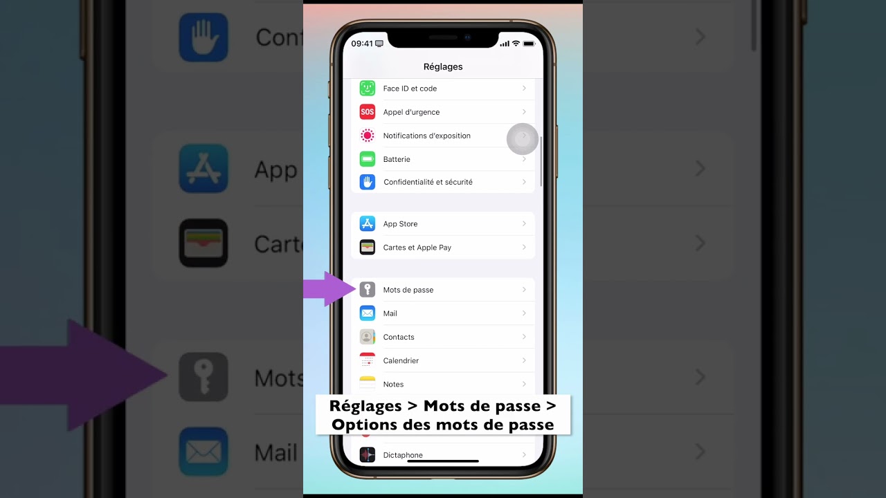 Activer le remplissage auto pour le code de validation de la double authentification