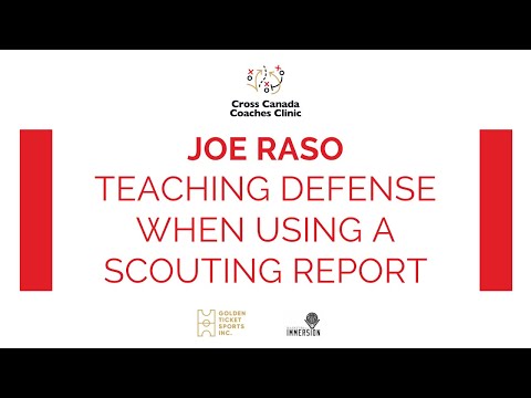 Joe Raso - Teaching Defense When Using A Scouting Report