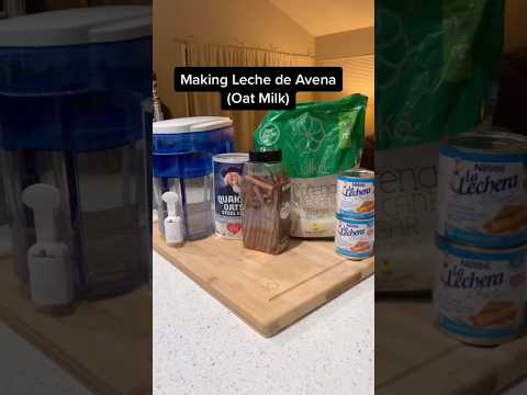 Easy #Horchata from #Oats or Leche de #avena #agua #recipe #cinnamon #drink #oatsrecipe #quakeroats