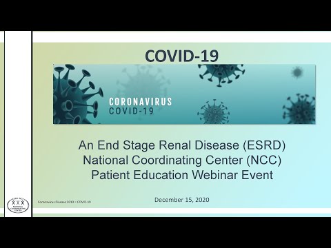 Home Dialysis During COVID: Lessons Learned | ESRD NCC