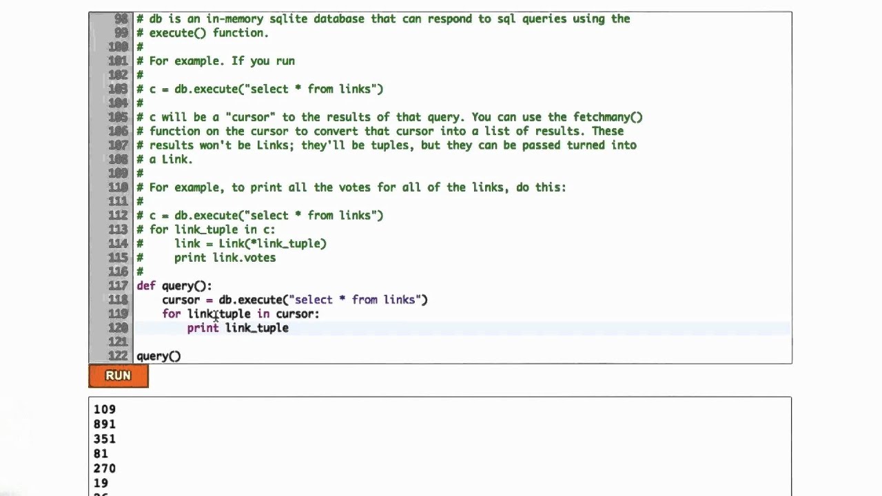 Databases in Python - Web Development