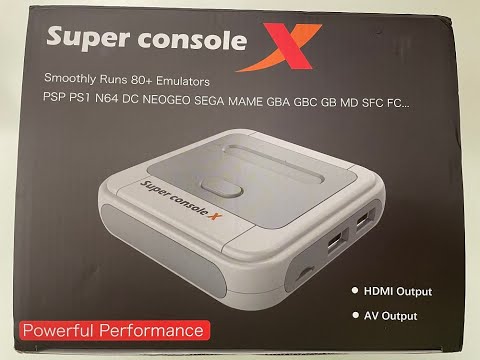 Kinhank Super Console X PRO Video Game Console Built in 41,000+ Games,2 Gamepads,Game Consoles