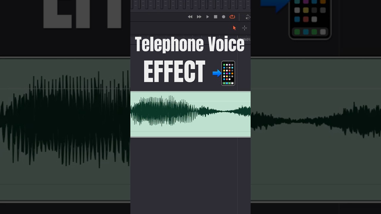 Telephone Voice Effect - DaVinci Resolve