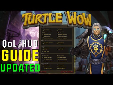 QoL/HUD Updated Addon Tour Guide! | Turtle WoW Addons