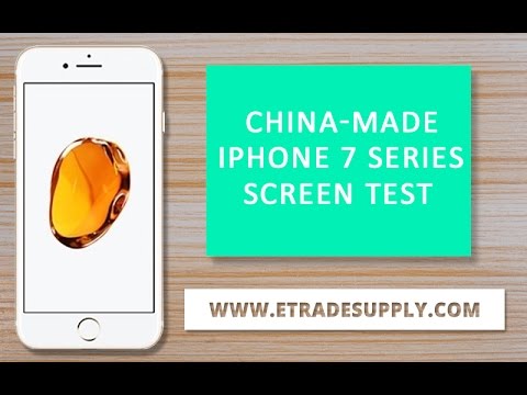 China made iPhone 7 Series LCD Screen Replacement Test