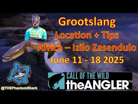 Legendary Fish Grootslang This Week June 11-18 2025 Africa Izilo Zasendulo - COTW: The Angler
