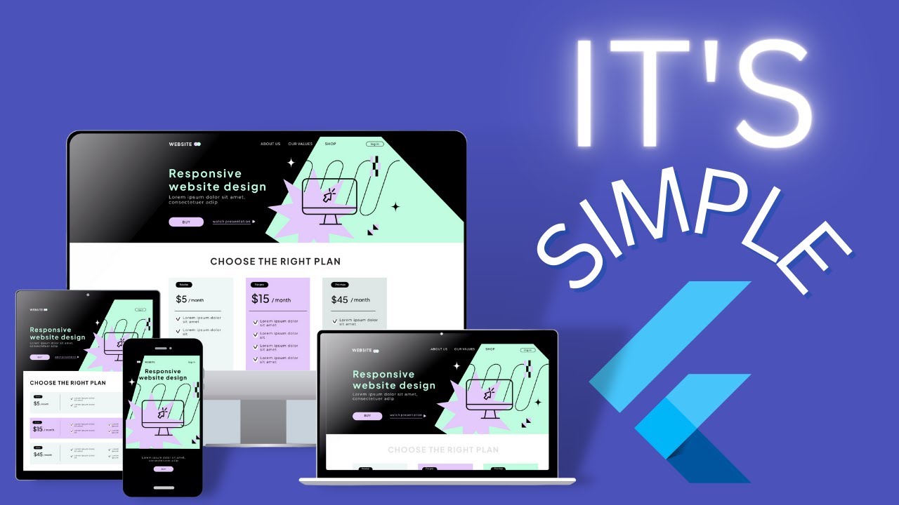 Build responsive Flutter apps like a pro. Preview flutter apps on all screens
