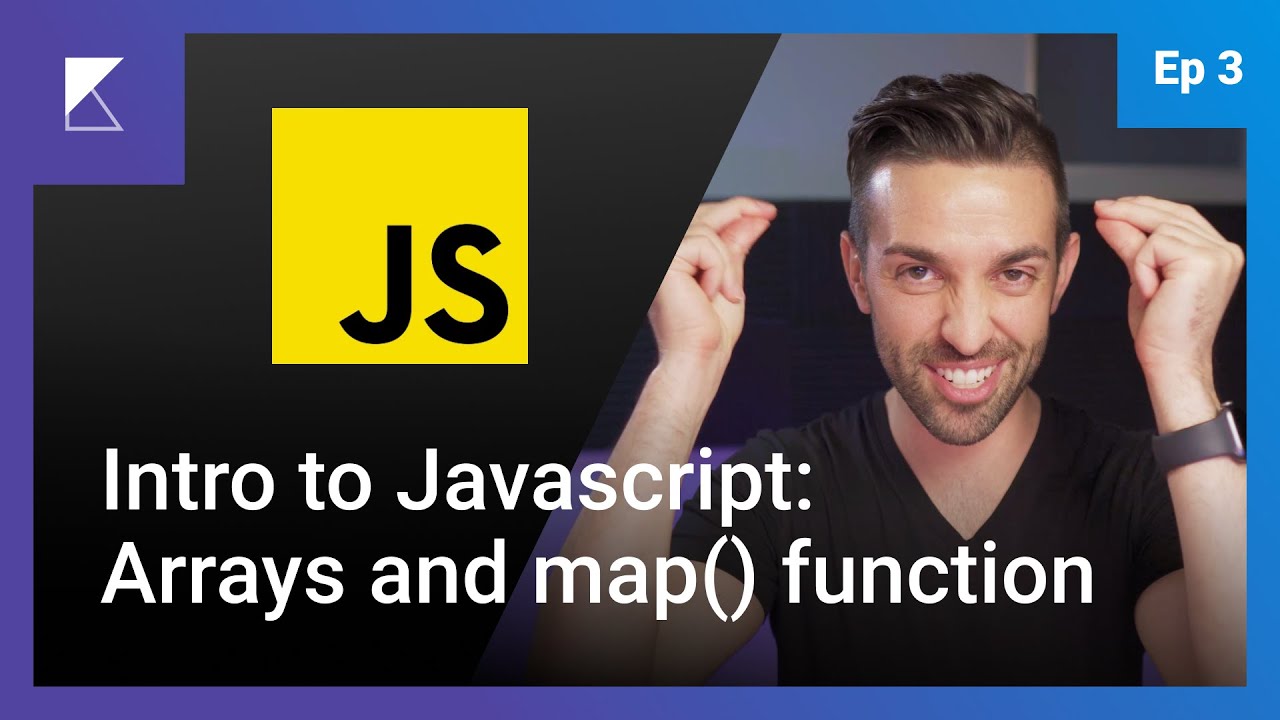 Intro to Javascript Arrays, map() - Learn to Code - Ep 3