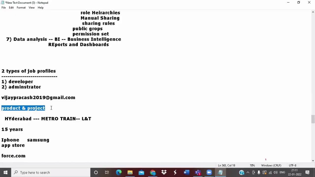 SALESFORCE CRM by Mr. Sai Sir