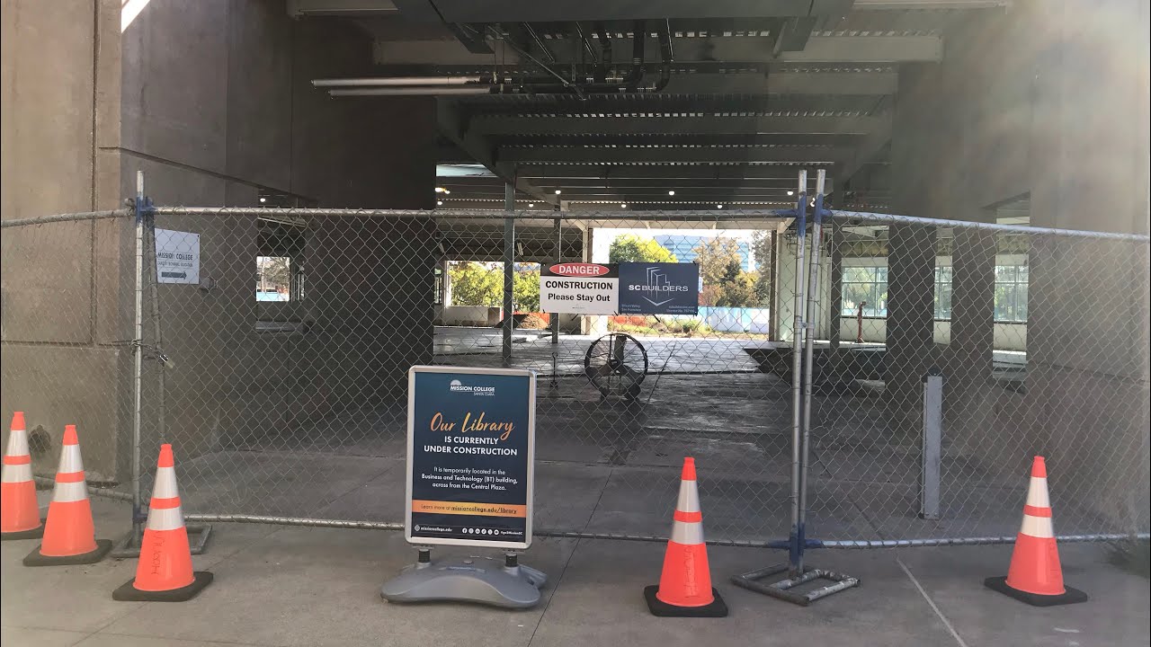 Mission College Library Demolition/Renovation Update (10/31/24)