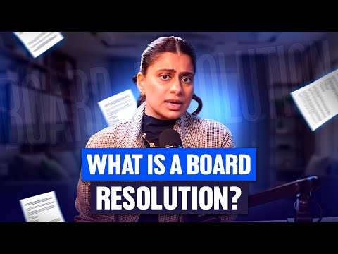 What is Board Resolution? Master Your Business Setup with Board Resolutions!