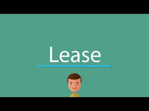 Lease pronunciation