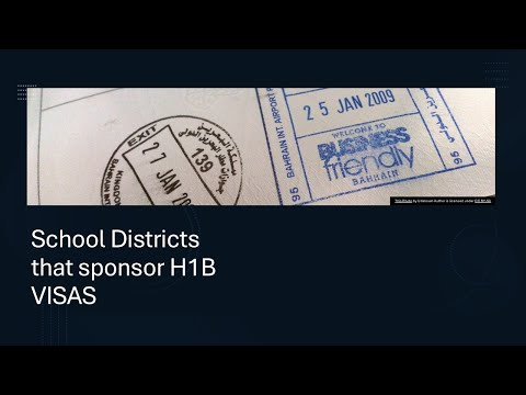 10 school districts that offer H1B to international teachers