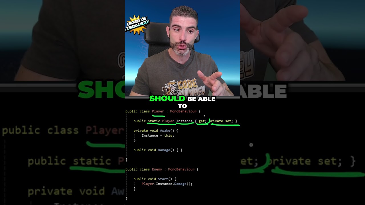 Singleton Pattern Explained in 60 SECONDS! #programming