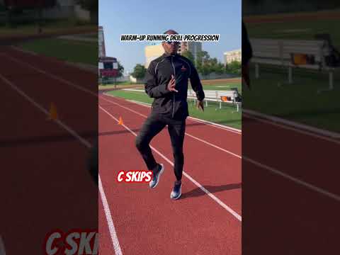 The best warm-up drill progression for running #asmr