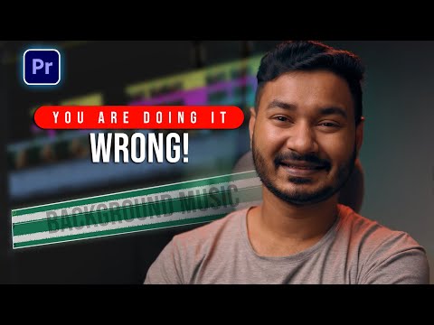 VOICE POP over Background Music! BEST way to use BG Music in Premiere Pro