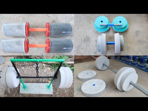How to Make Homemade Dumbbells - Best Diy Weights