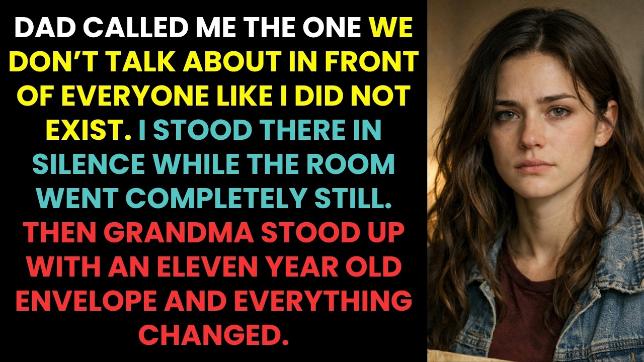 Dad Called Me 'The One We Don't Talk About' — Grandma Stood Up With an 11-Year-Old Envelope