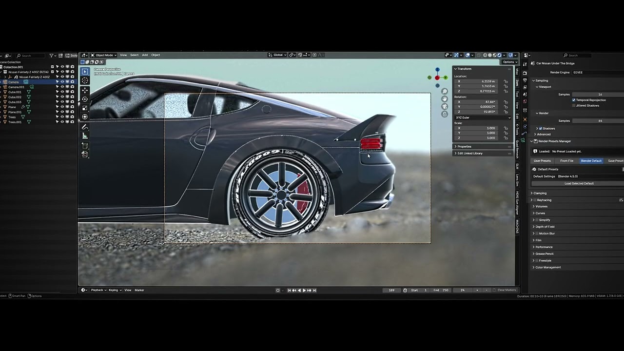 Blender Add-on: Render Preset Manager