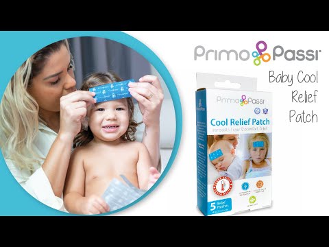 Primo Passi Baby Cool Relief Patch - Instant Cool Relief For Fever - 5 Cooling Pads