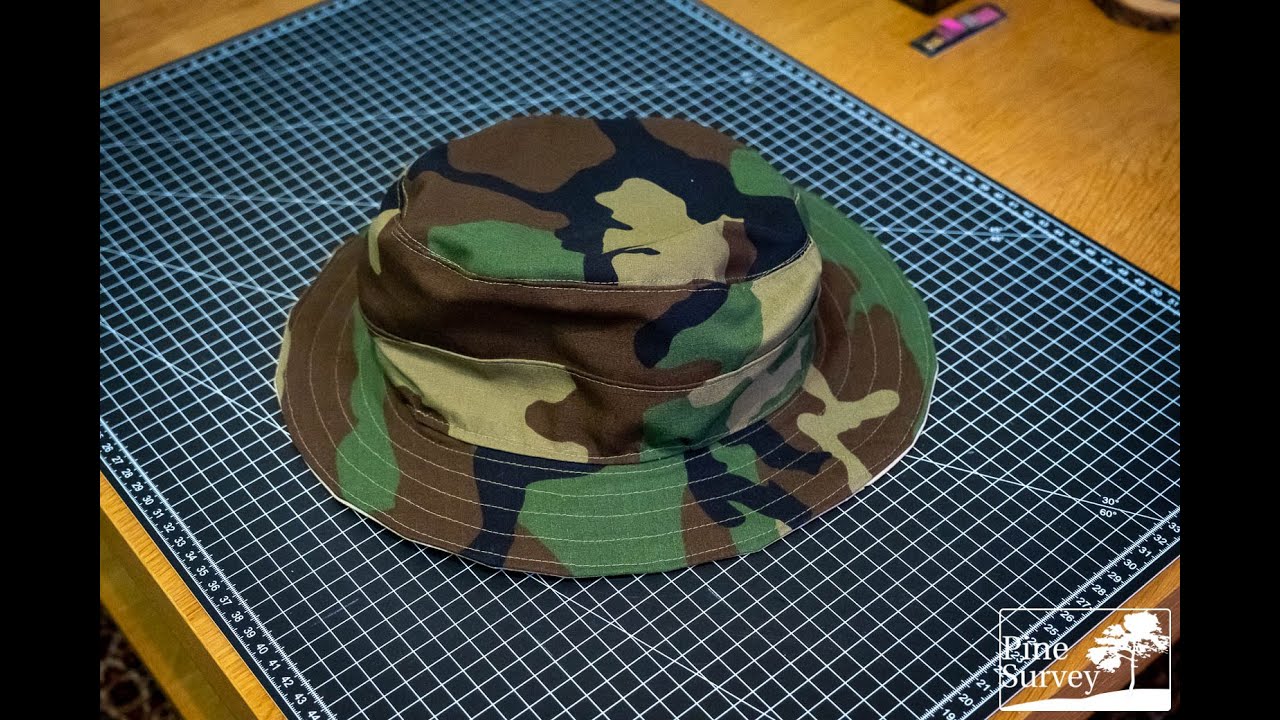 How to make a reversible Boonie hat - Sewing Tutorial