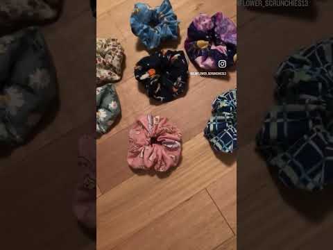 I want a fabric PLANET #smallbusiness #scrunchie #smallscrunchiebusiness #scrunchies #sewing #fyp