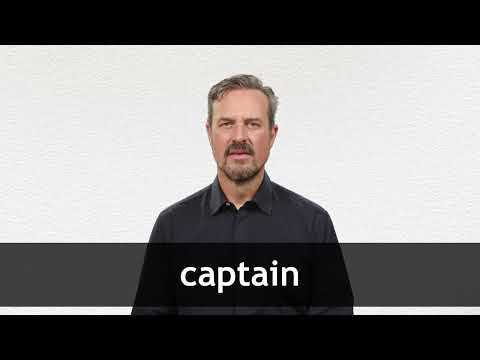 CAPTAIN definition and meaning | Collins English Dictionary