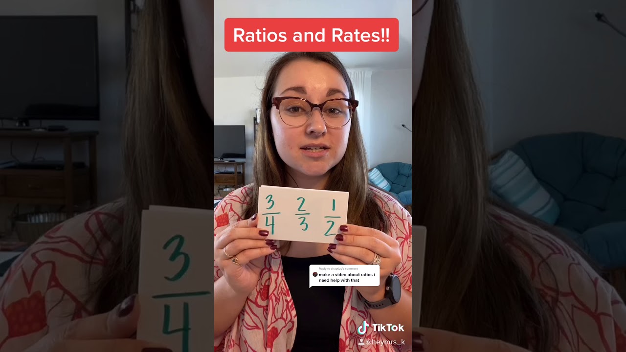 Ratios and Rates Song