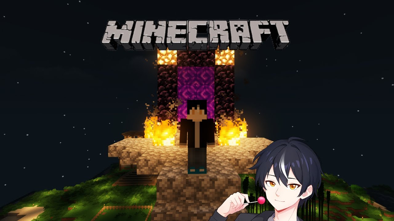 Eksplorasi ke Nether....【MINECRAFT Indonesia】