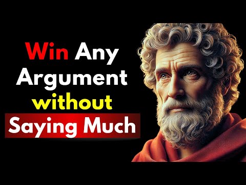 Win Any Argument Without Saying a Word! 🤫 (Stoic Tactics)| Stoicism