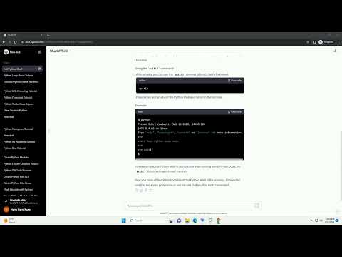 how to exit python shell in terminal