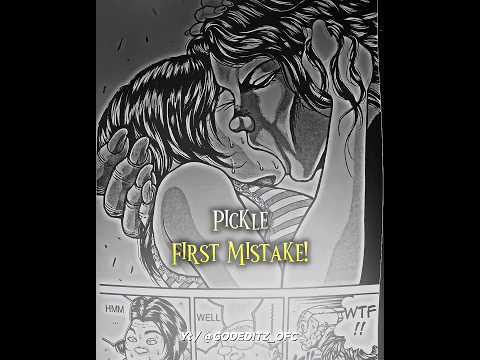Pickle & Reporter😞 vs Pickle & Jack💀(Manga Edit) | #baki #jackhanma #picklebaki #shorts
