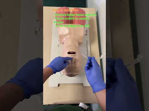 How to Insert a Nasopharyngeal Airway (NPA) #studentparamedic