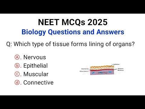 Neet Mcq 2025 | Neet Biology Mcq | Biology Questions and Answers