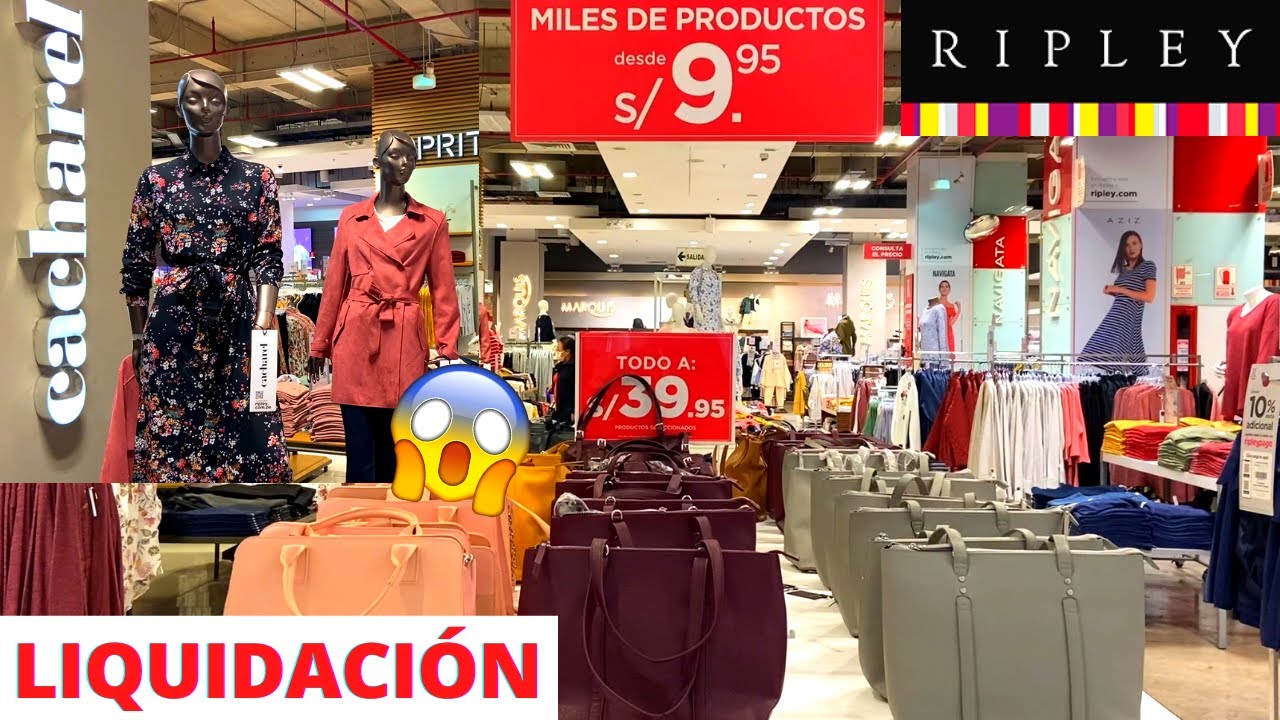 ✅OUTLET RIPLEY Ropa Mujer AHORA o NUNCA!🔥😱🔥Ofertas Navigata & Cacharel [Liquidación & Venta Final]