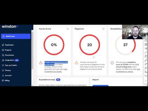 Winston AI Detector Tutorial